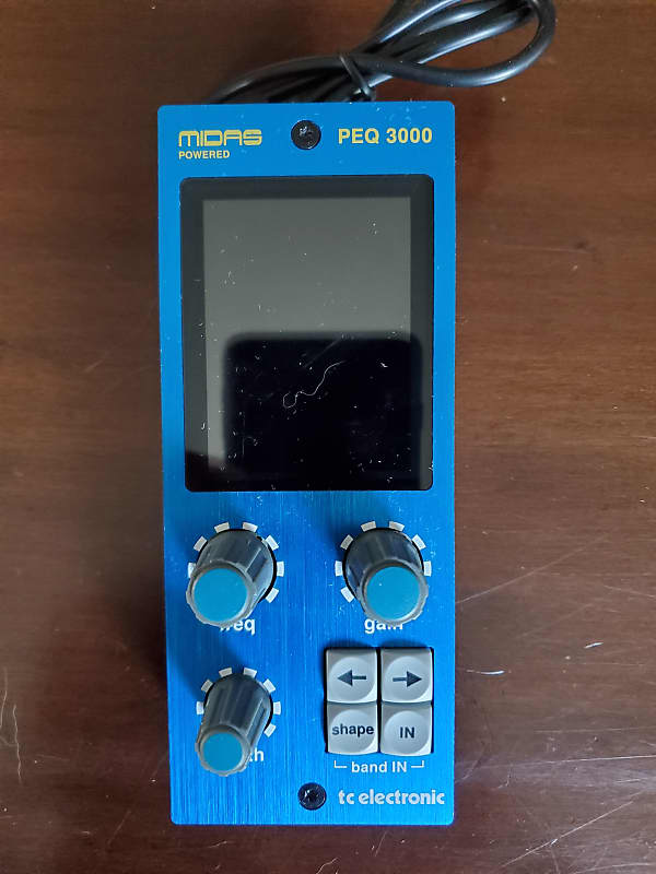 TC Electronic PEQ 3000-DT Midas-powered Parametric EQ | Reverb