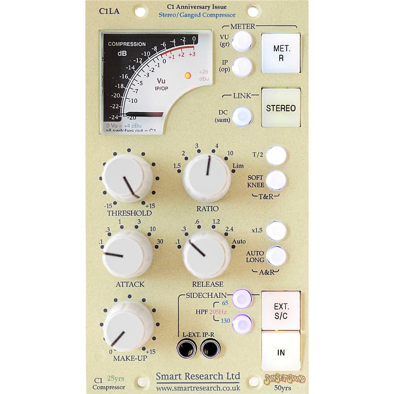 Alan Smart Research CL1A 500 Series Stereo Compressor / | Reverb