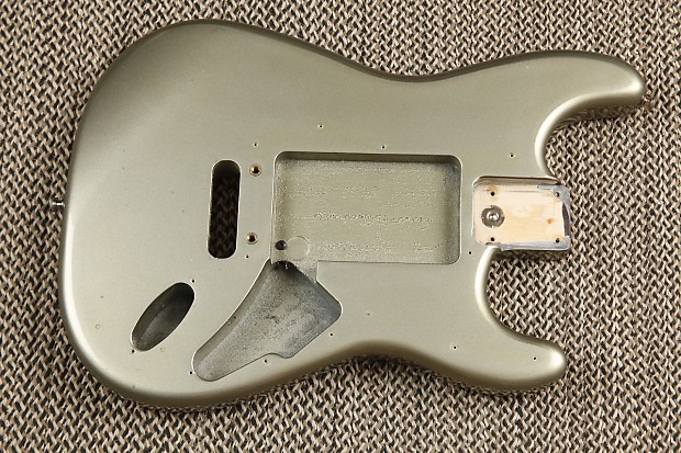 Fender American Standard Stratocaster BODY 1991 Inca Silver | Reverb
