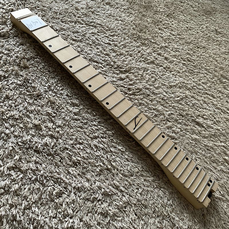 Maple Wood Headless Guitar Neck, 24 Frets Fingerboard | Reverb