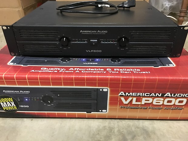 American Audio VLP600 Power Amplifier | Reverb