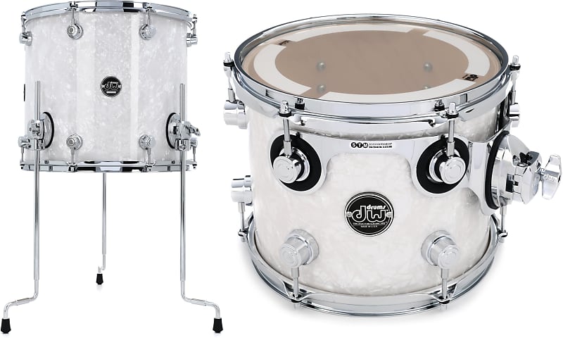 DW Performance Series Floor Tom - 14 x 16 inch - White Marine | Reverb
