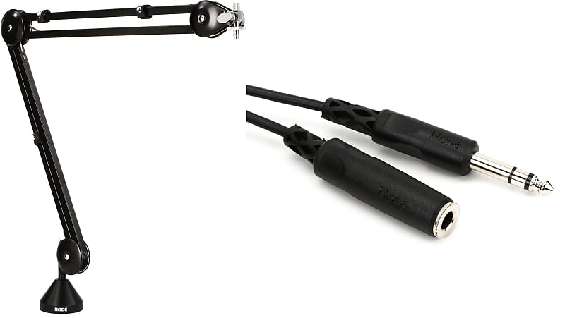 Rode PSA1 Desk-mounted Broadcast Microphone Boom Arm Bundle | Reverb