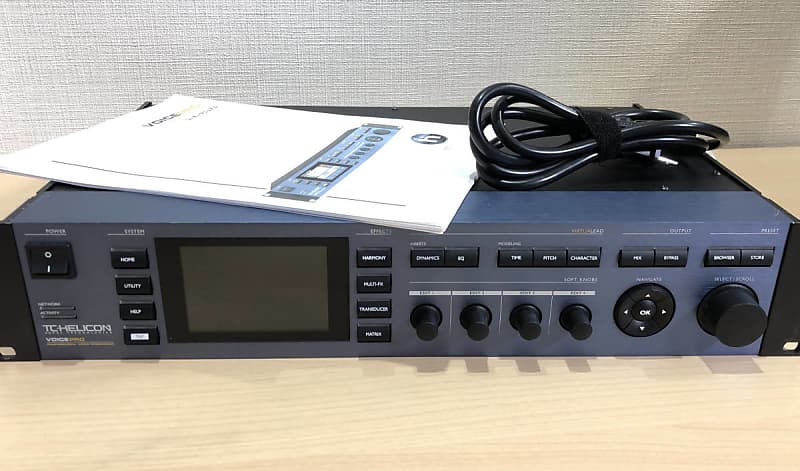 TC Helicon VoicePro Professional Level Vocal Rack Unit | Reverb