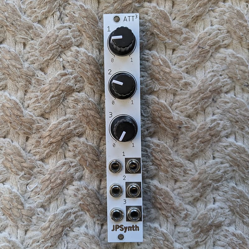 JPSynth ATT3 (4HP TRIPLE ATTENUATORS) | Reverb