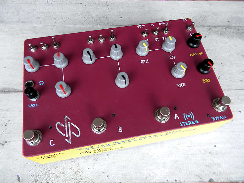 dpFX Pedals - 3-Loop Parallel STEREO Blender / FX Loop | Reverb