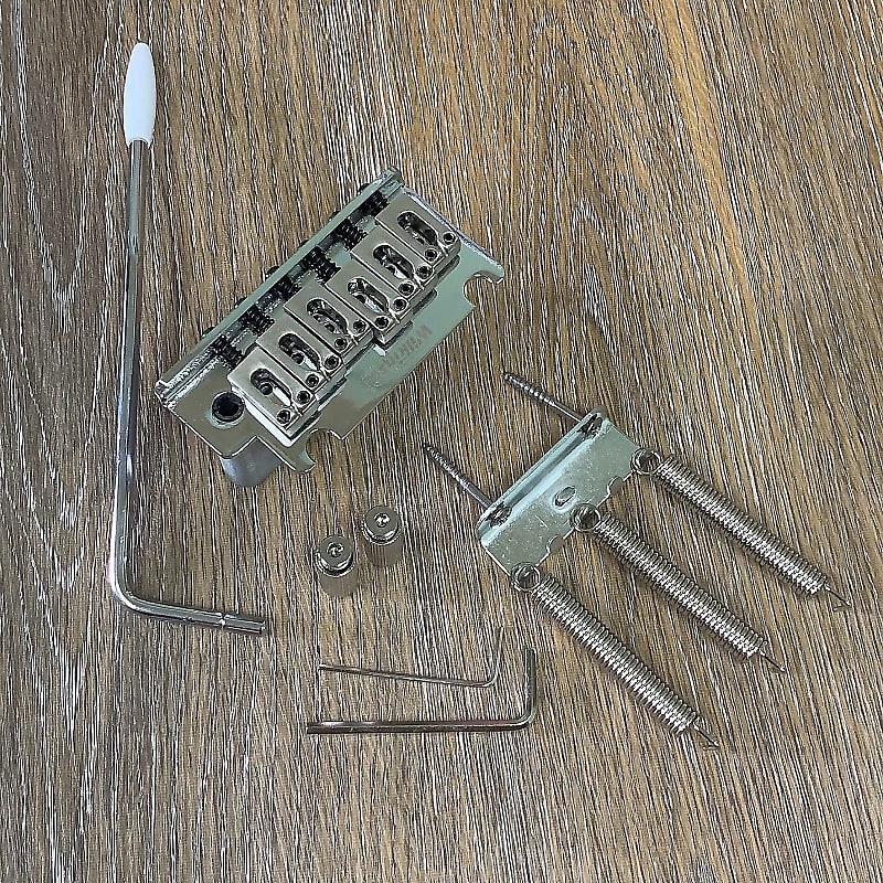 Wilkinson 2 Point Bridge Tremolo System in Chrome | Reverb