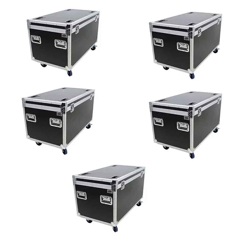 5 OSP ATA Utility Trunk Pack Road Case 45" with Dividers & | Reverb