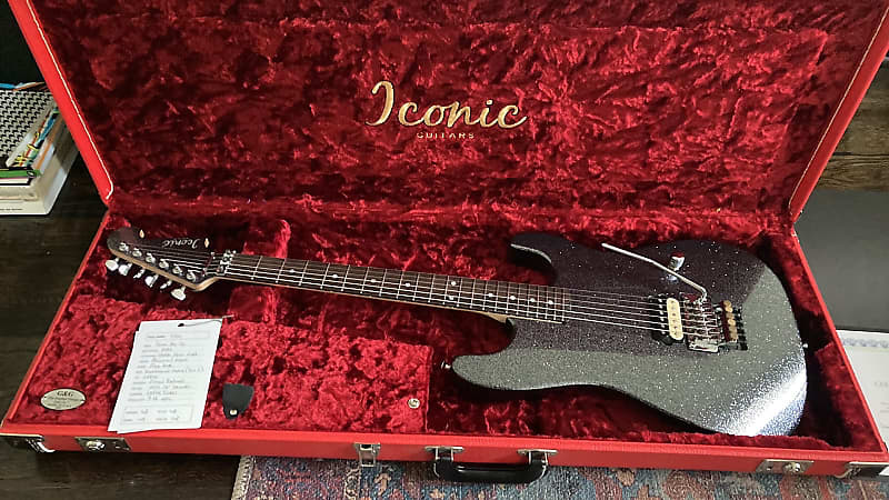 Iconic Guitars Solana Evolution SD 2022 Charcoal Frost | Reverb