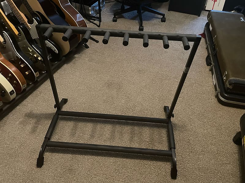 Gator Rok-IT-7-space Folding Guitar Rack-Black | Reverb