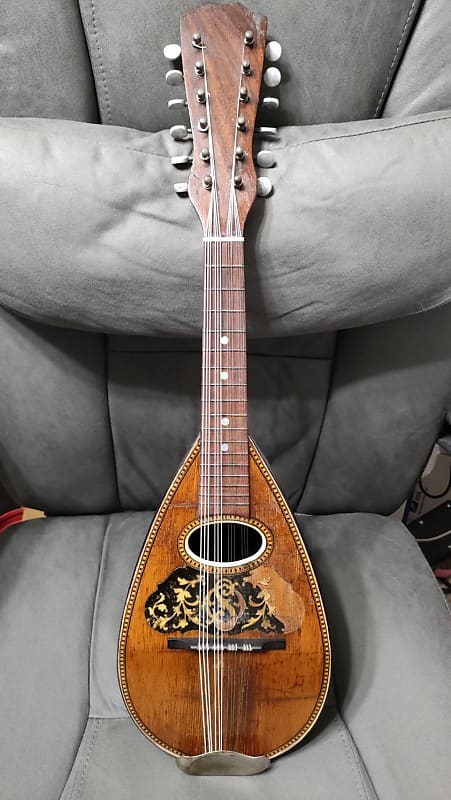 VINTAGE 12 STRING BOWLBACK MANDOLIN, READY TO PLAY**SEE VDO" | Reverb