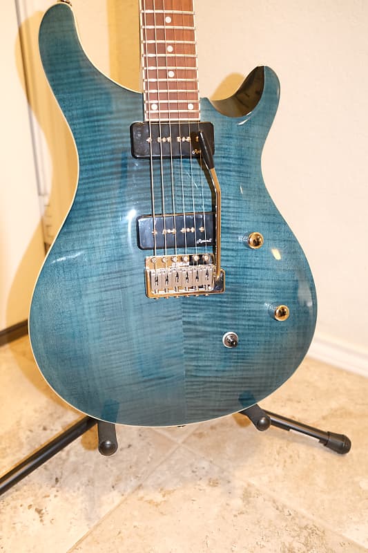 Harley Benton CST-24T P90 2023 - Ocean Flame | Reverb