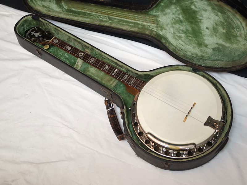 LANGE Challenger 4-string Resonator BANJO with CASE - Used - | Reverb