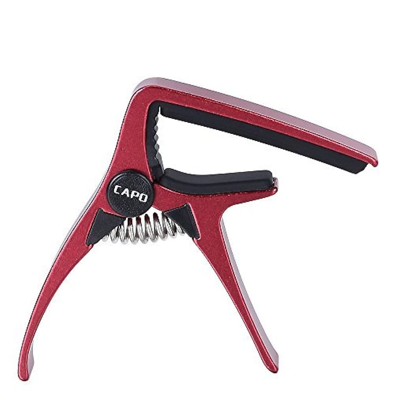 Professional Mini Size 4 Strings , Mini Guitar Capo, (Red) | Reverb
