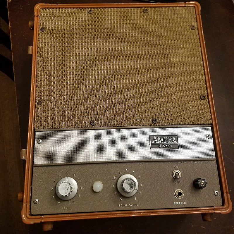 Ampex 620 Extension speaker, amp, and cabinet mono tube | Reverb