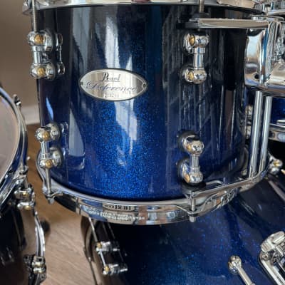 Pearl Reference Pure Drum Set- Ultra Blue Fade Gloss Laquer | Reverb