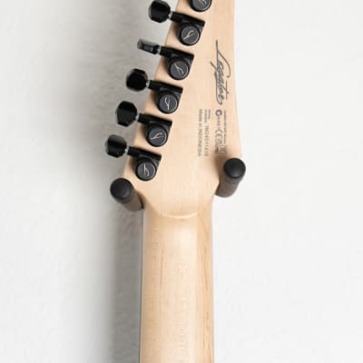 Legator Ninja 7 String Super Shred Guitar - Black | Reverb