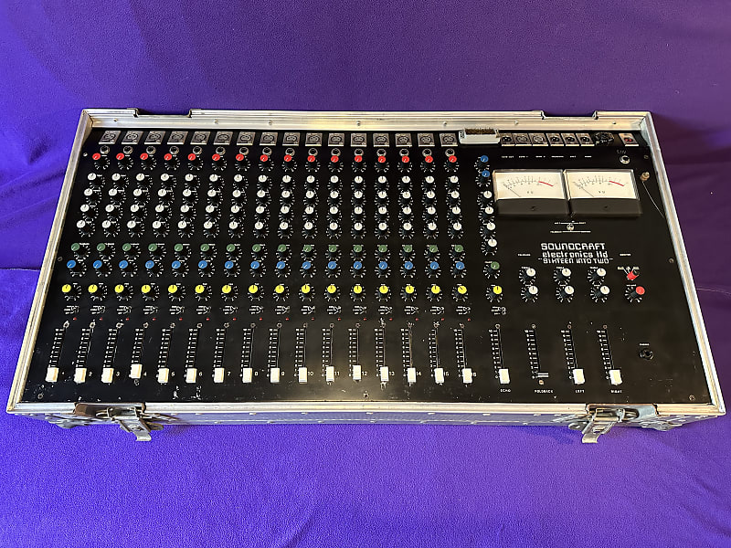 Legendary Soundcraft Series One from 1975 ! Stuffed with | Reverb