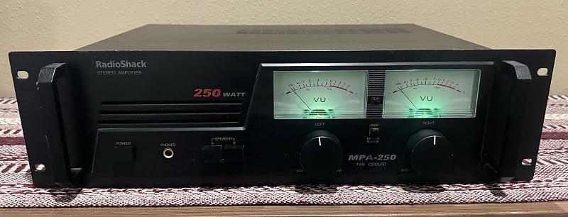 RadioShack MPA-250 Stereo Amplifier - Tested & Working!! | Reverb