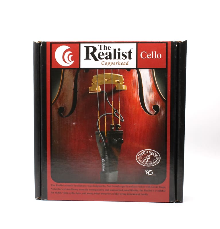 The Realist Copperhead - Cello Pickup - RLSTC1 2010's | Reverb