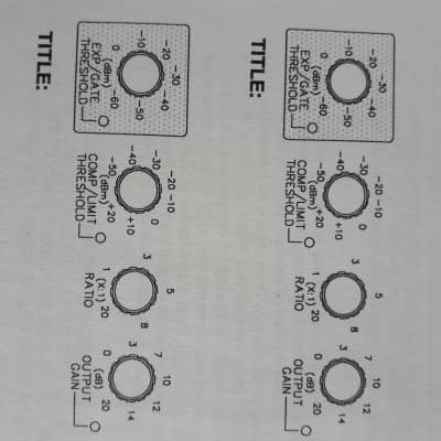 Operating Manual for Symetrix 525 Dual Gated | Reverb