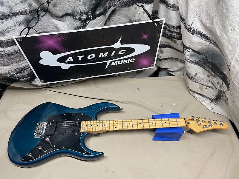 Alvarez AE-200 AE200 S-style HSS Guitar 1990s | Reverb