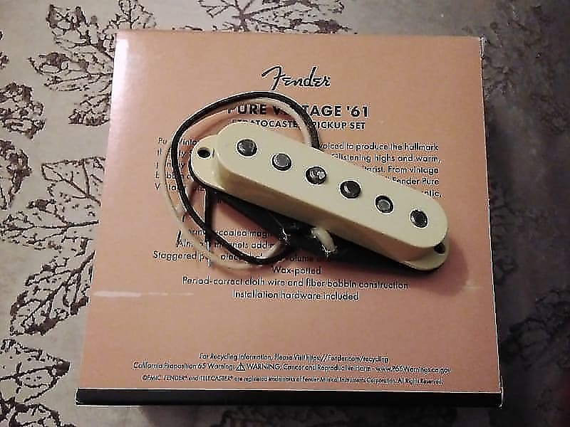 Fender American Original Pure Vintage 61 Stratocaster Pickup | Reverb