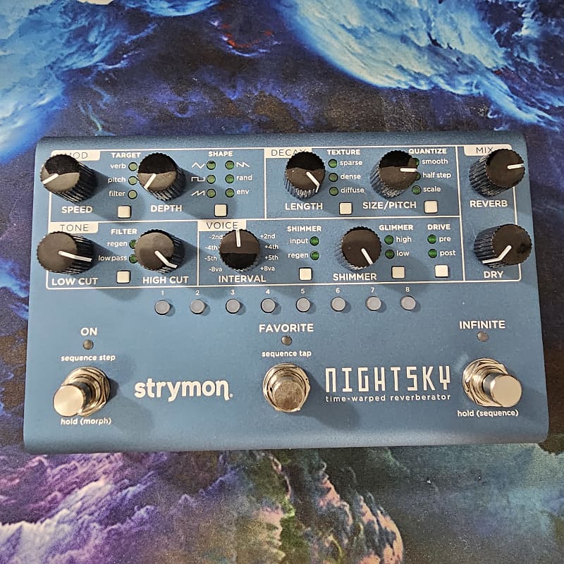 Strymon NightSky Time-Warped Reverberator 2020 - Present - | Reverb