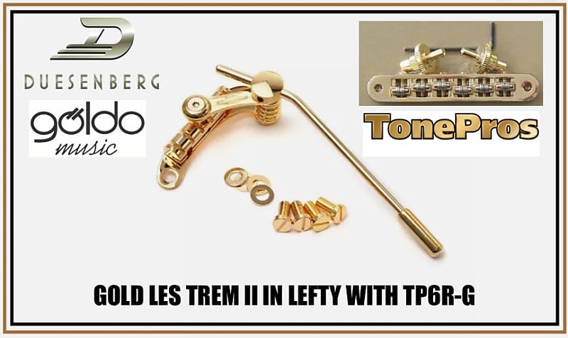 OUR BEST LEFTY! Duesenberg/Goldo Les Trem II W/ Tonepros | Reverb