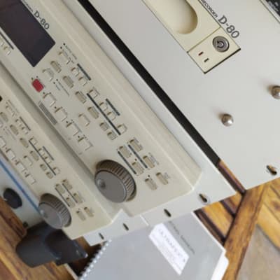 Fostex D80 D-80 Digital Multitrack Recorder 90s with manual | Reverb