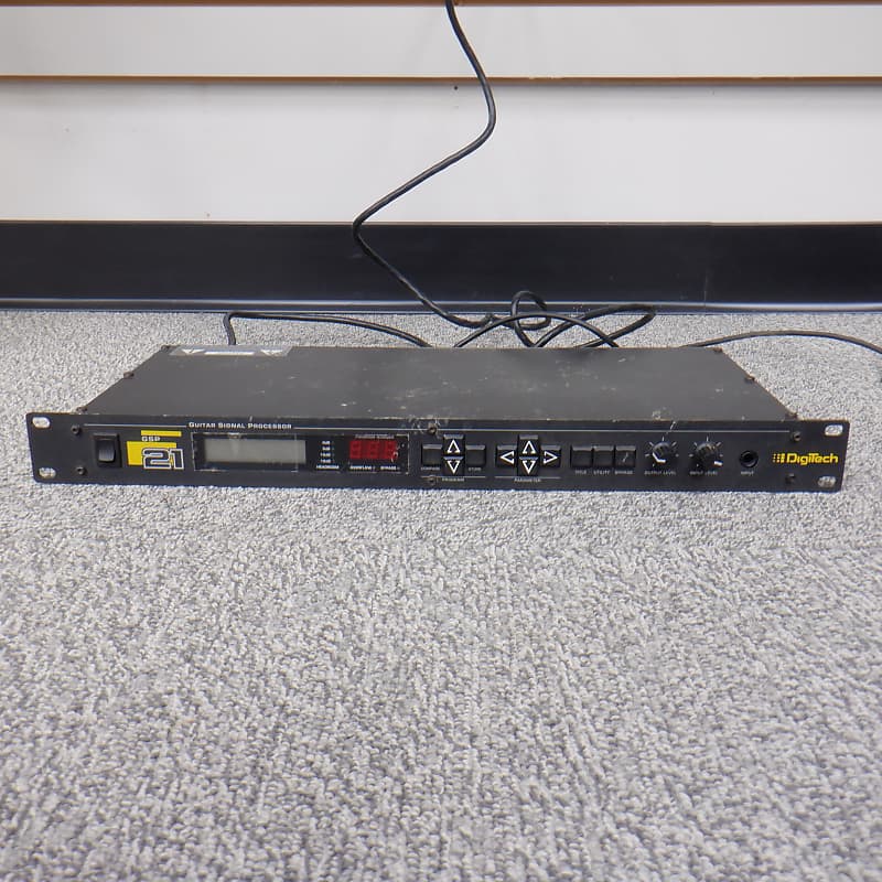 Used Digitech GSP 21 Rackmount FX (Good/Very Good | Reverb