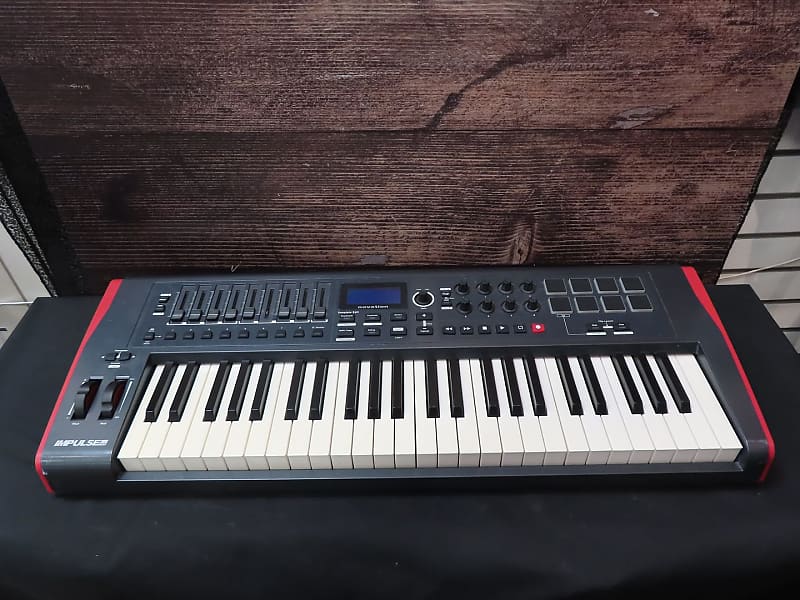 NOVATION IMPULSE 49-KEY MIDI CONTROLLER MIDI Keyboard | Reverb
