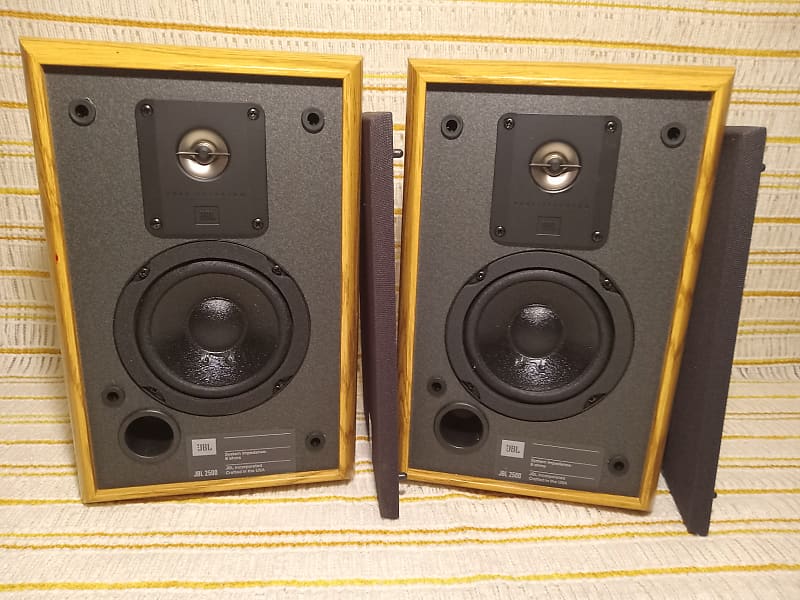 JBL 2500 Bookshelf Speakers Vintage USA | Reverb
