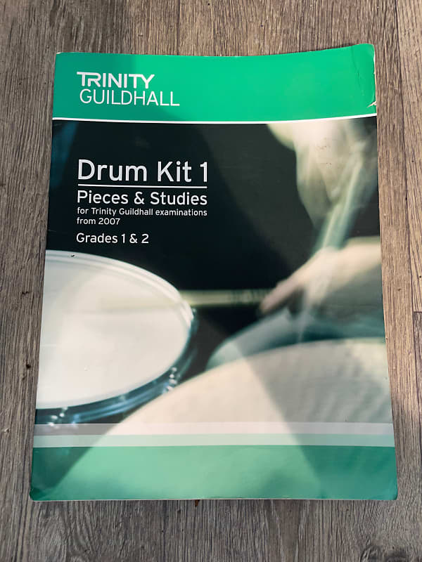 Trinity Drum Kit 1 Grade 1-2 Drum Book/ Music Notation #IX | Reverb