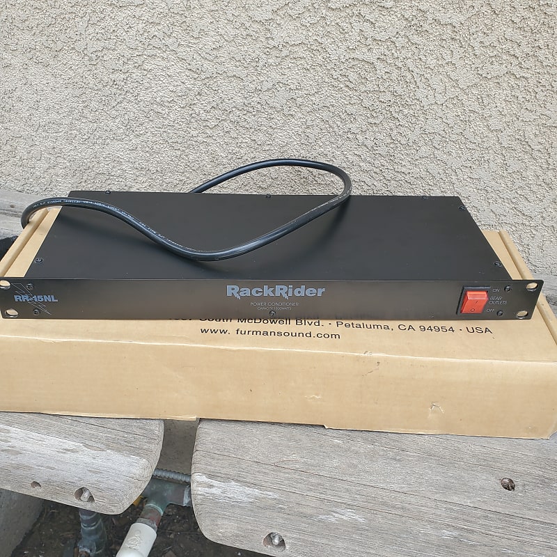 Furman Rack Rider RR-15NL 8-Outlet Surge Protector Power | Reverb