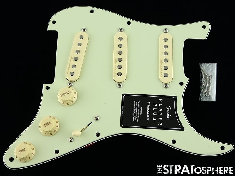 Fender Player Plus Series Strat LOADED PICKGUARD, PICKUPS | Reverb