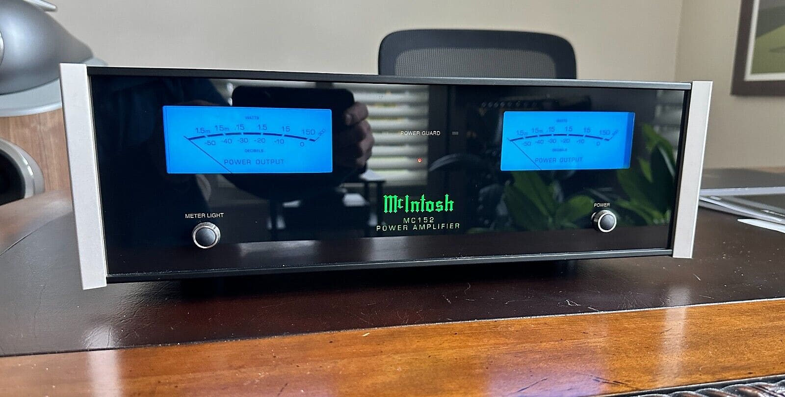 McIntosh MC152 150-Watt Stereo Solid State Power Amplifier | Reverb