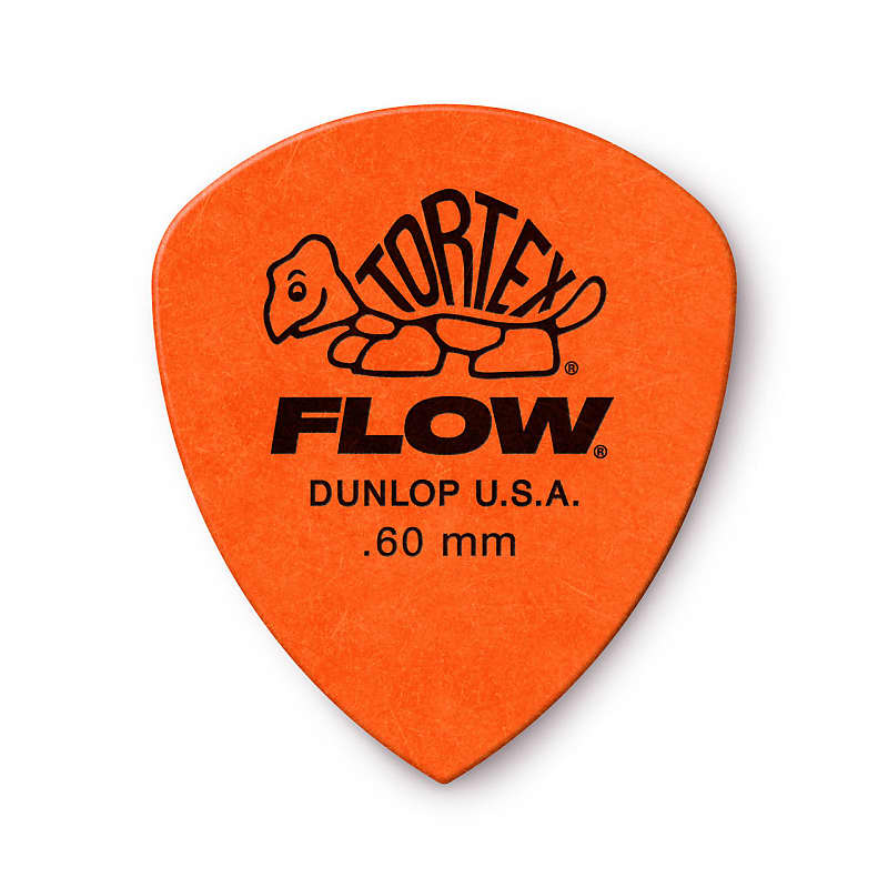Dunlop TORTEX® FLOW® PICK .60MM Pack 12 | Reverb