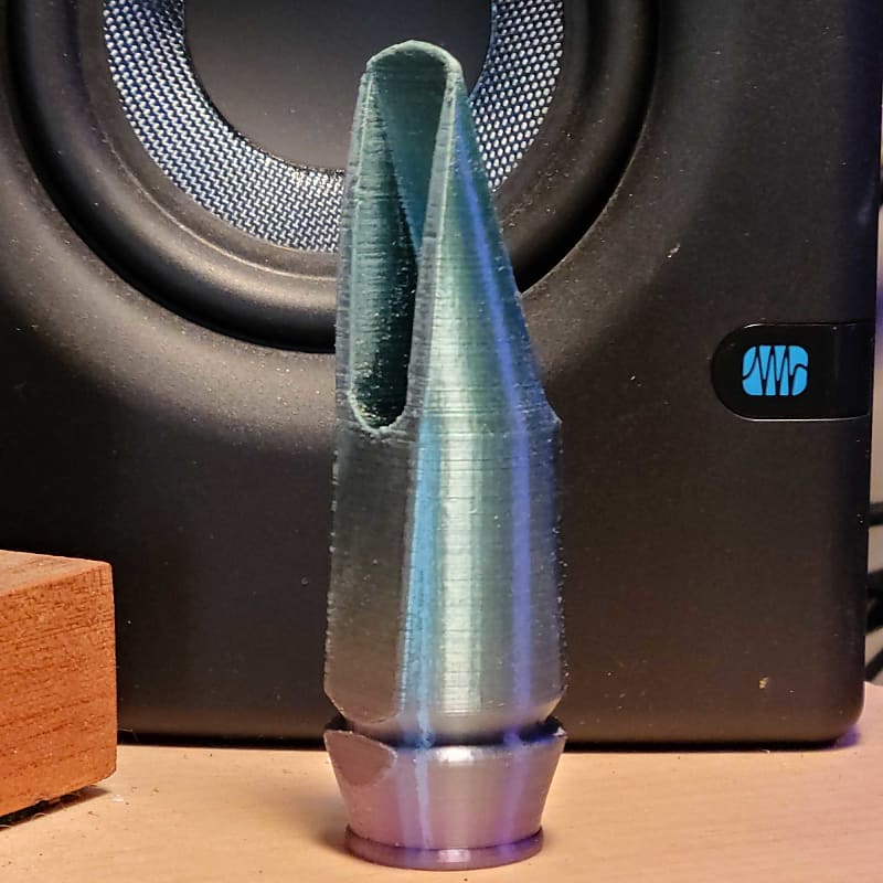 3d Printed 3d Printed Alto Saxophone Mouthpiece 2021 Blue | Reverb