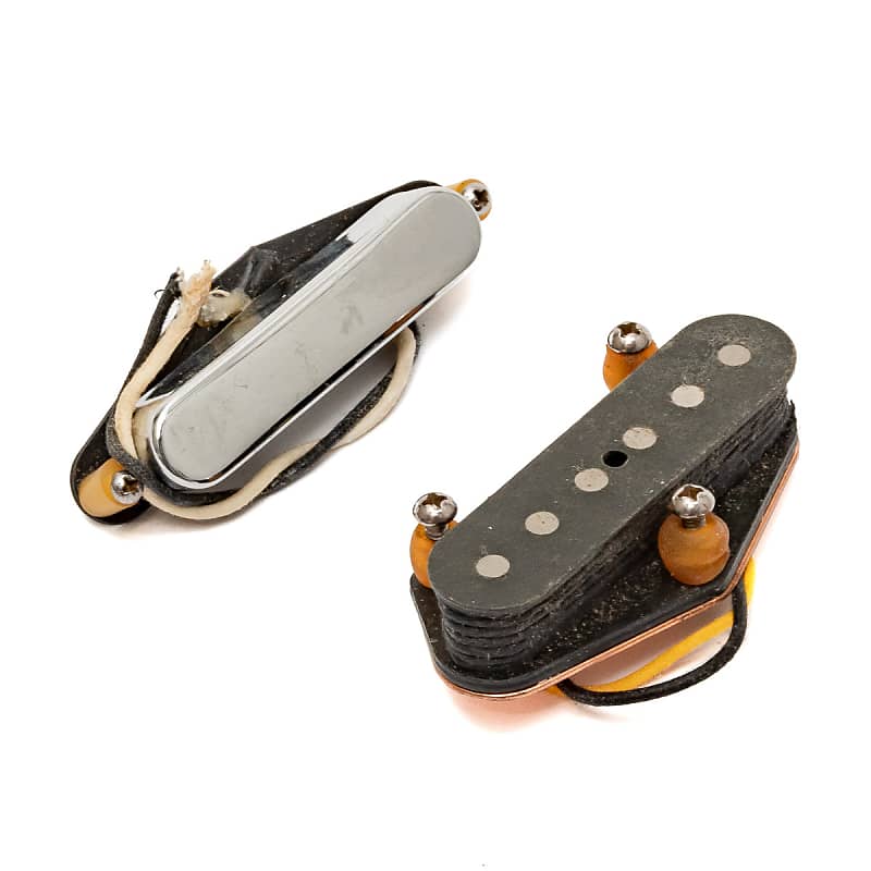 Fender - AVRI Tele Set - Single Coil Telecaster Pickup Set - | Reverb
