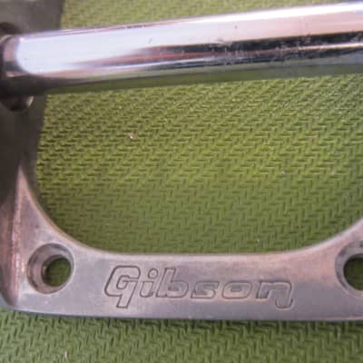 Gibson SG Tremolo Tailpiece 1970s - Chrome | Reverb