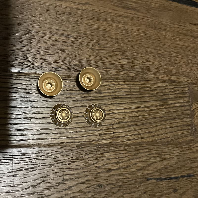 Gibson Les Paul Control Knobs 2021 - Translucent Amber | Reverb