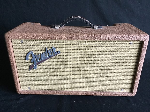 Fender Reverb unit '63 reissue Brown/Wheat | Reverb