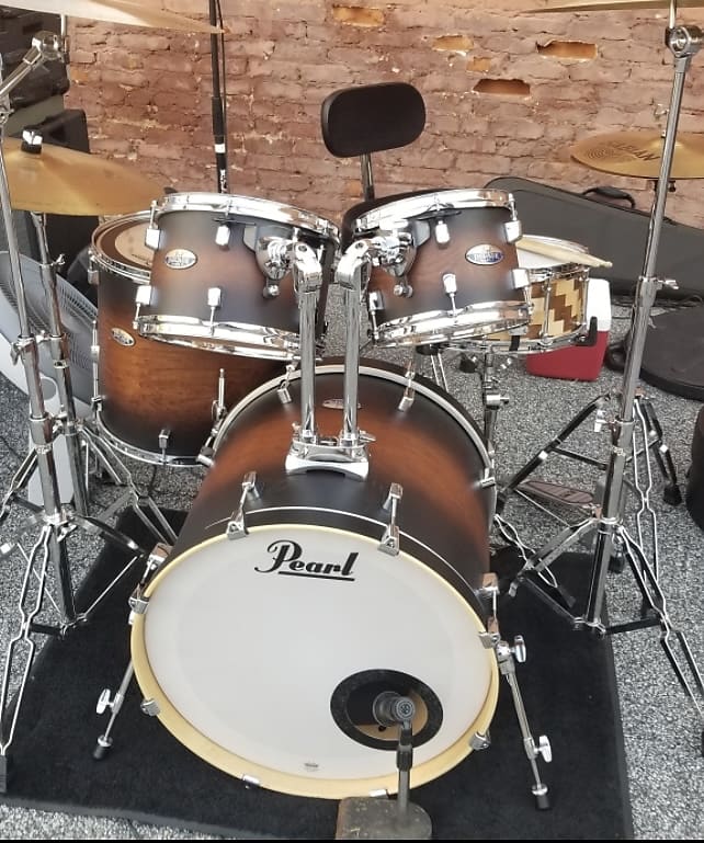 Pearl Decade Maple 2018 - Brown Satin Burst | Reverb