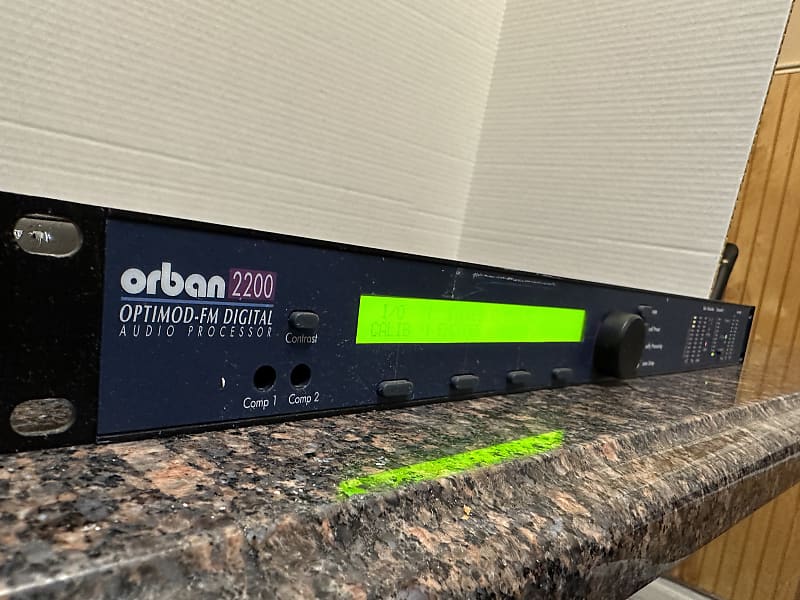Orban Optimod 2200D/E FM Broadcast Digital Audio Processor #1 | Reverb
