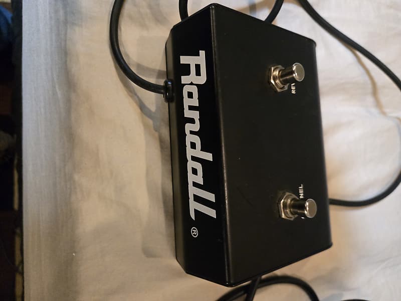 Randall Two-button footswitch - Black | Reverb