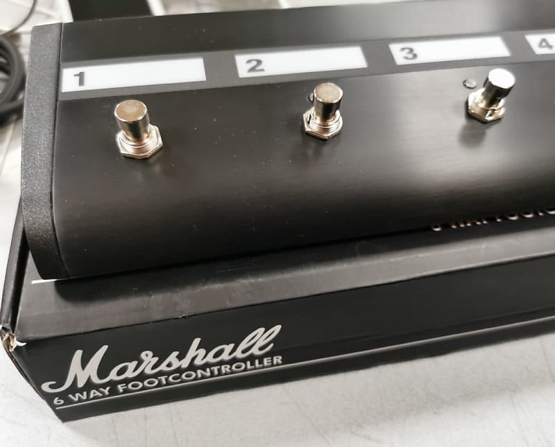 Marshall PEDL-91016 6-way footswitch for amplifiers | Reverb