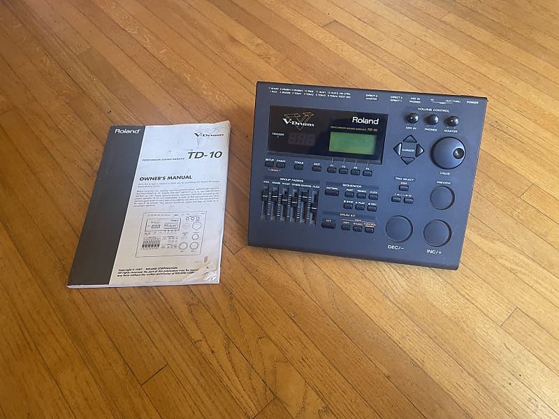 Roland Td-10 EXPANDED VDrum Module Brain td10 | Reverb