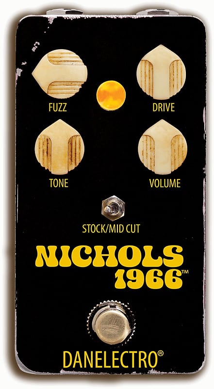 Danelectro Nichols 1966 Fuzz Distortion Pedal (Open Box) | Reverb