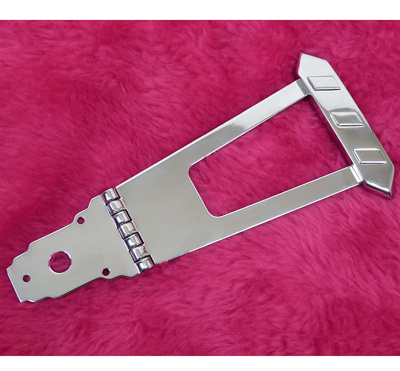 Gibson ES-175 Tailpiece Chrome L7 L4 Three Diamond Archtop | Reverb